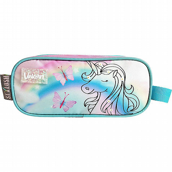 GETSEFER -ככה חוזרים היום לביה''ס! | קלמר 2 תאים חד קרן | קלמרים לבית ספר | קלמרים 2 תאים