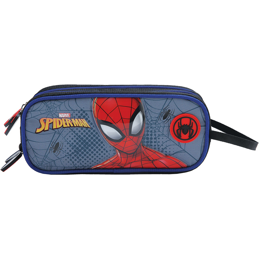 GETSEFER -ככה חוזרים היום לביה''ס! | קלמר 4 תאים ספיידרמן שחור | קלמרים לבית ספר | קלמר 4 תאים