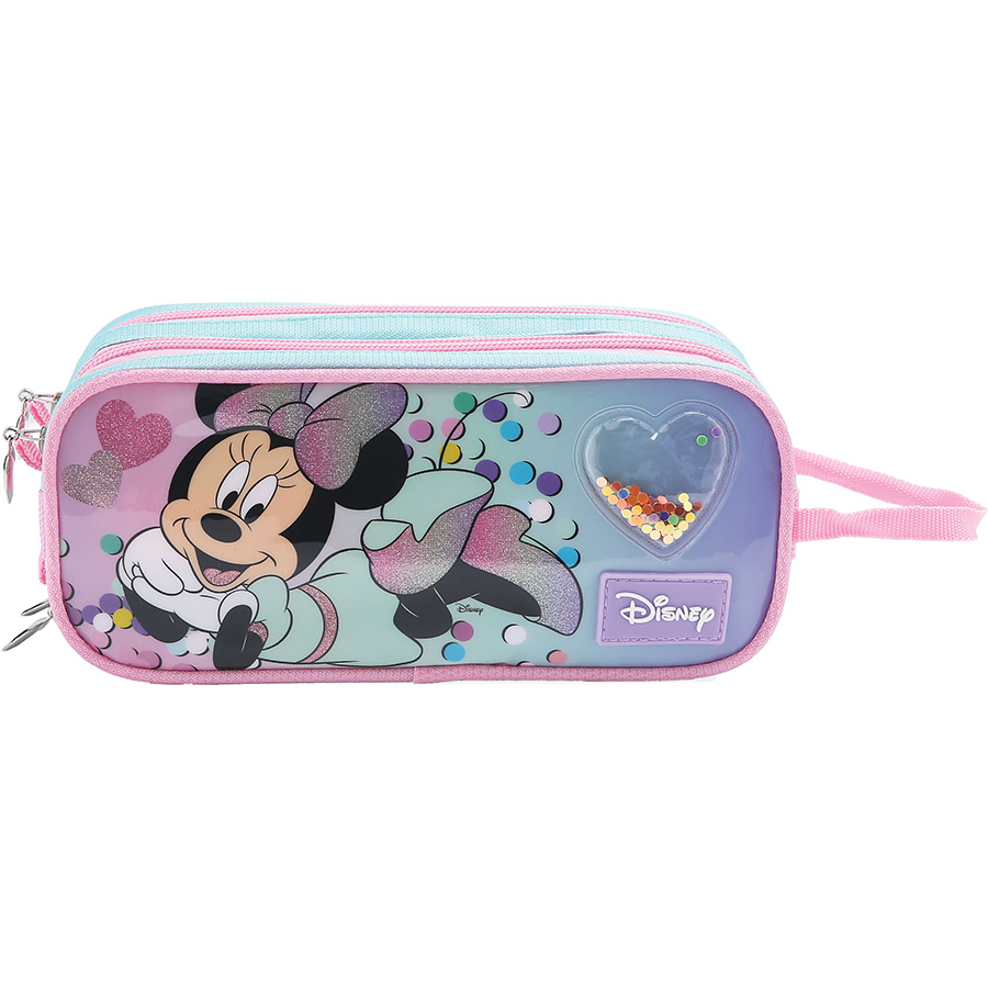 GETSEFER -ככה חוזרים היום לביה''ס! | קלמר 4 תאים מיני ורוד מנטה | קלמרים לבית ספר | קלמר 4 תאים