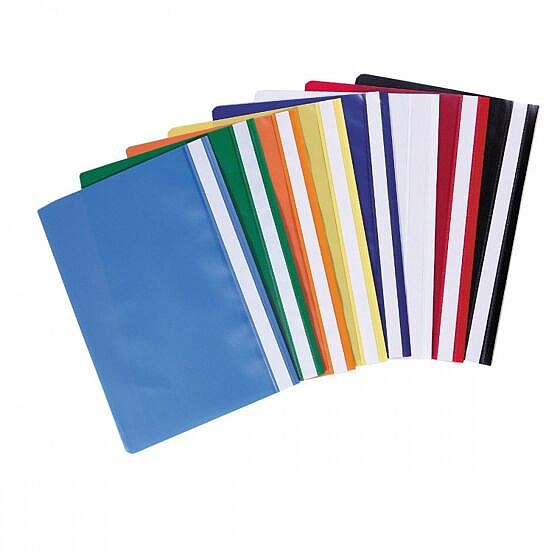 GETSEFER -ככה חוזרים היום לביה''ס! | מארז 10 תיקי הגשה (קלסר חצי שקוף) | תיוק ואחסון | קלסרים