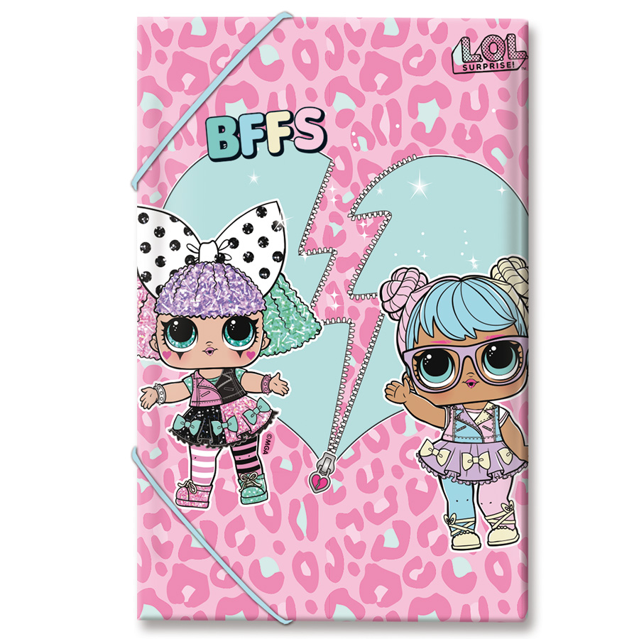 GETSEFER -ככה חוזרים היום לביה''ס! | תיקיית גומי LOL | תיוק ואחסון | תיקיות גומי