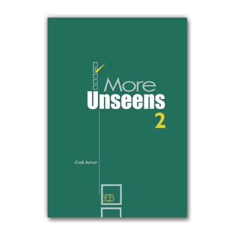 GETSEFER -ככה חוזרים היום לביה''ס! | מור אנסינס 2 (ירוק) (MORE UNSEENS 2) | הזמנת ספרי לימוד
