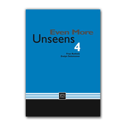 GETSEFER -ככה חוזרים היום לביה''ס! | איוון מור אנסינס 4 (כחול) (EVEN MORE UNSEENS 4) | הזמנת ...